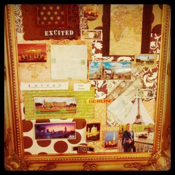 Decorating Ideas for Travel Addicts: Travel-Themed Collage – Taken by ...