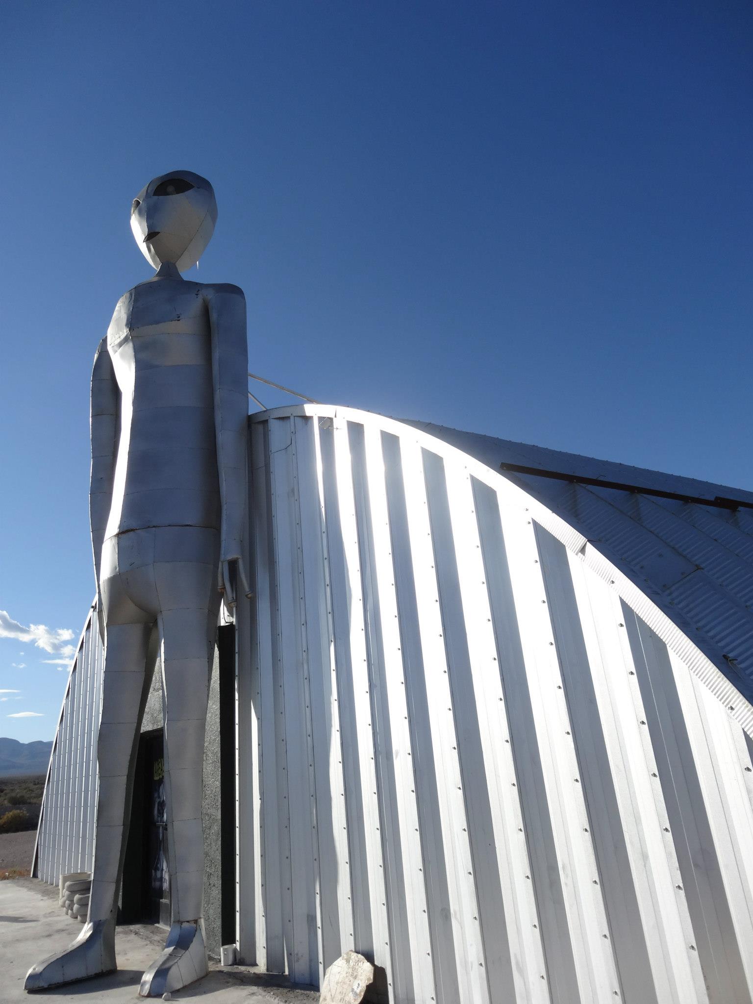 Alien Hunting near Area 51 - Taken by the Wind